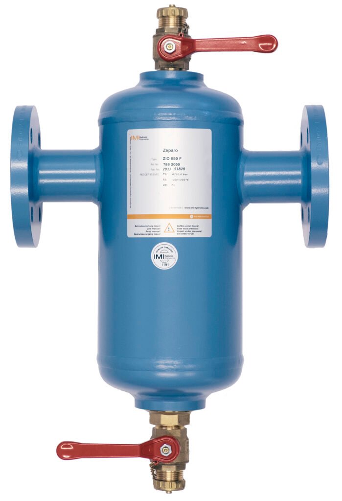 Dirt & micro bubble separators and degassing units - Atlas Teknik